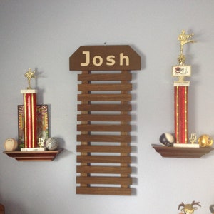 Karate Belt Display Rack Martial Arts Display Rack Holder Holds 18 ...