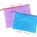 Sunscreen Storage Bag Custom Water Resistant Zipper Bag Pouch Wet Dry ...