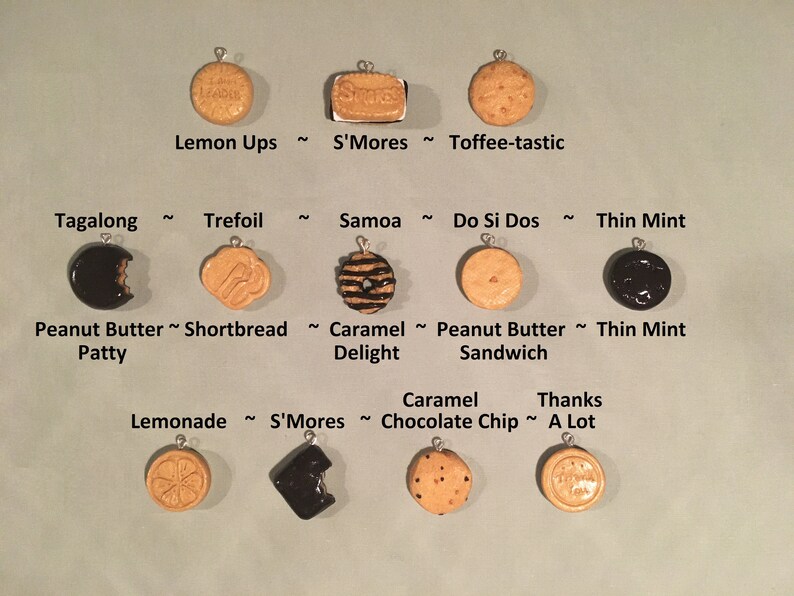 GS Cookie Charms | Etsy