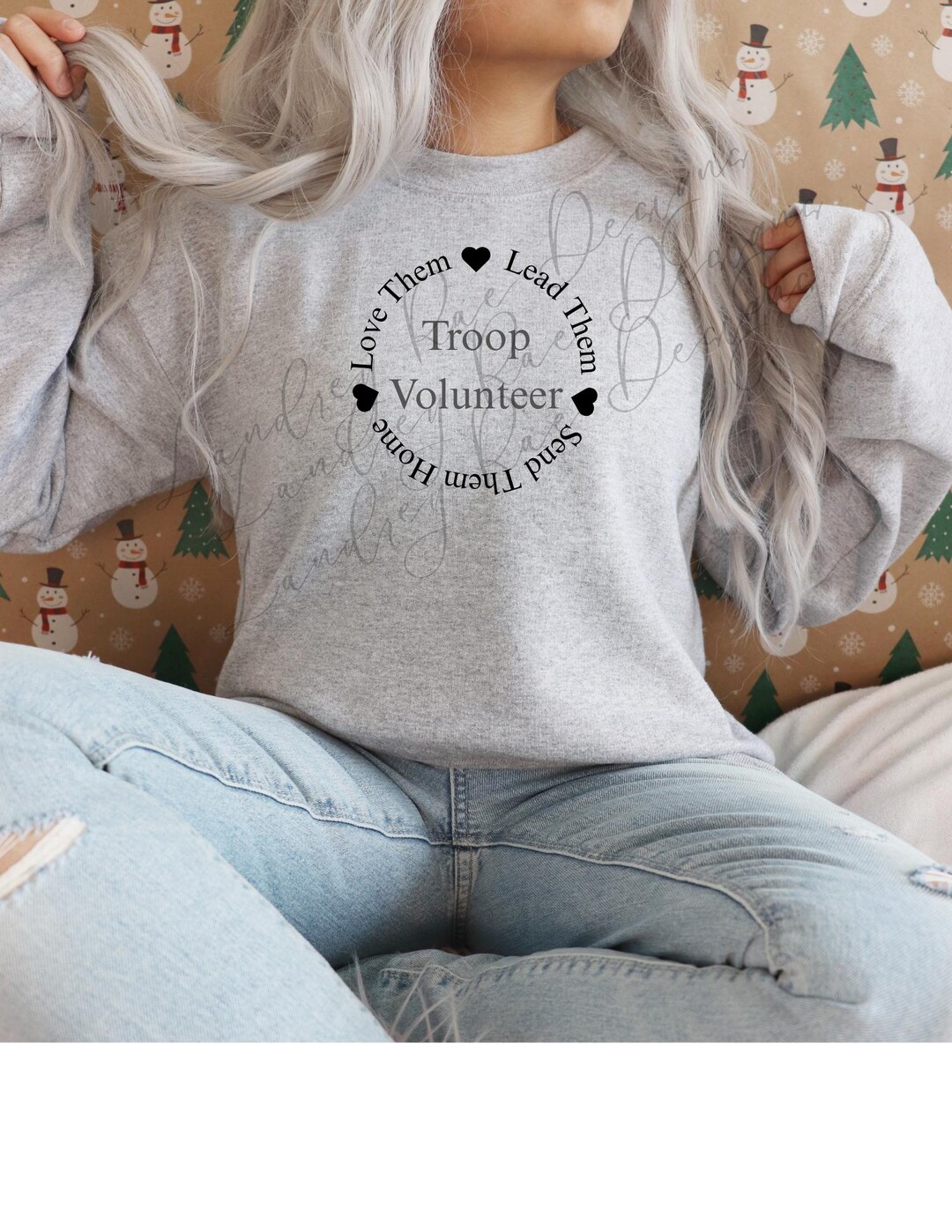 Troop Volunteer PNG SVG File | DIY Shirt, Tumbler, Notebook, Stickers ...