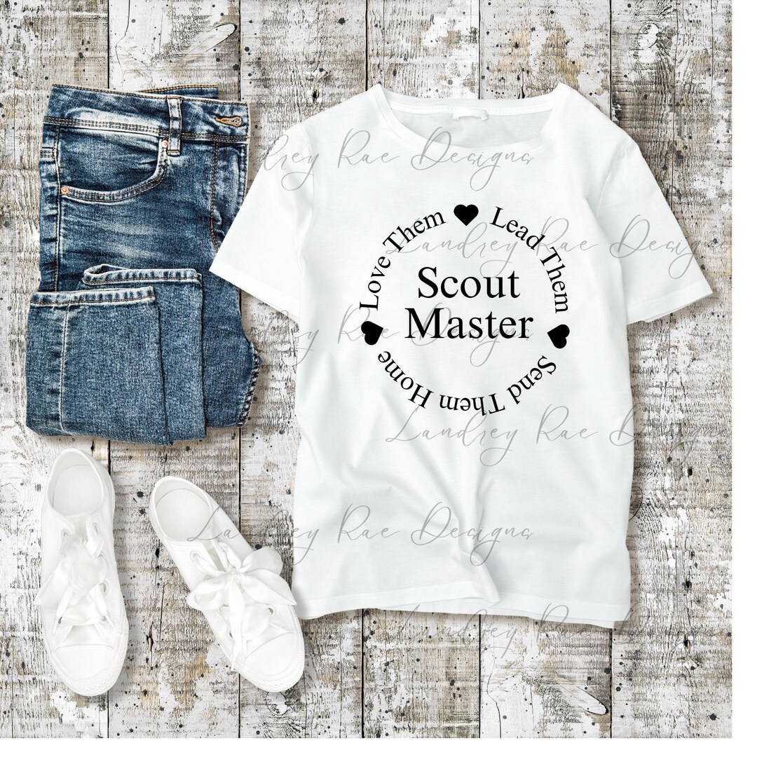 Scout Master SVG PNG File | DIY Shirt, Tumbler, Notebook, Stickers, Bag ...