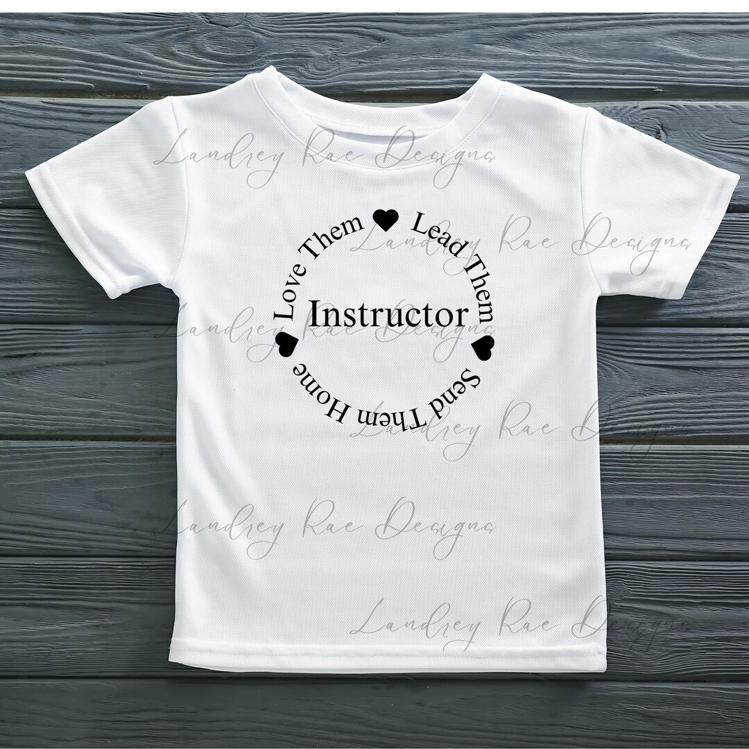 Instructor PNG SVG File | DIY Shirt, Tumbler, Notebook, Stickers, Bag ...