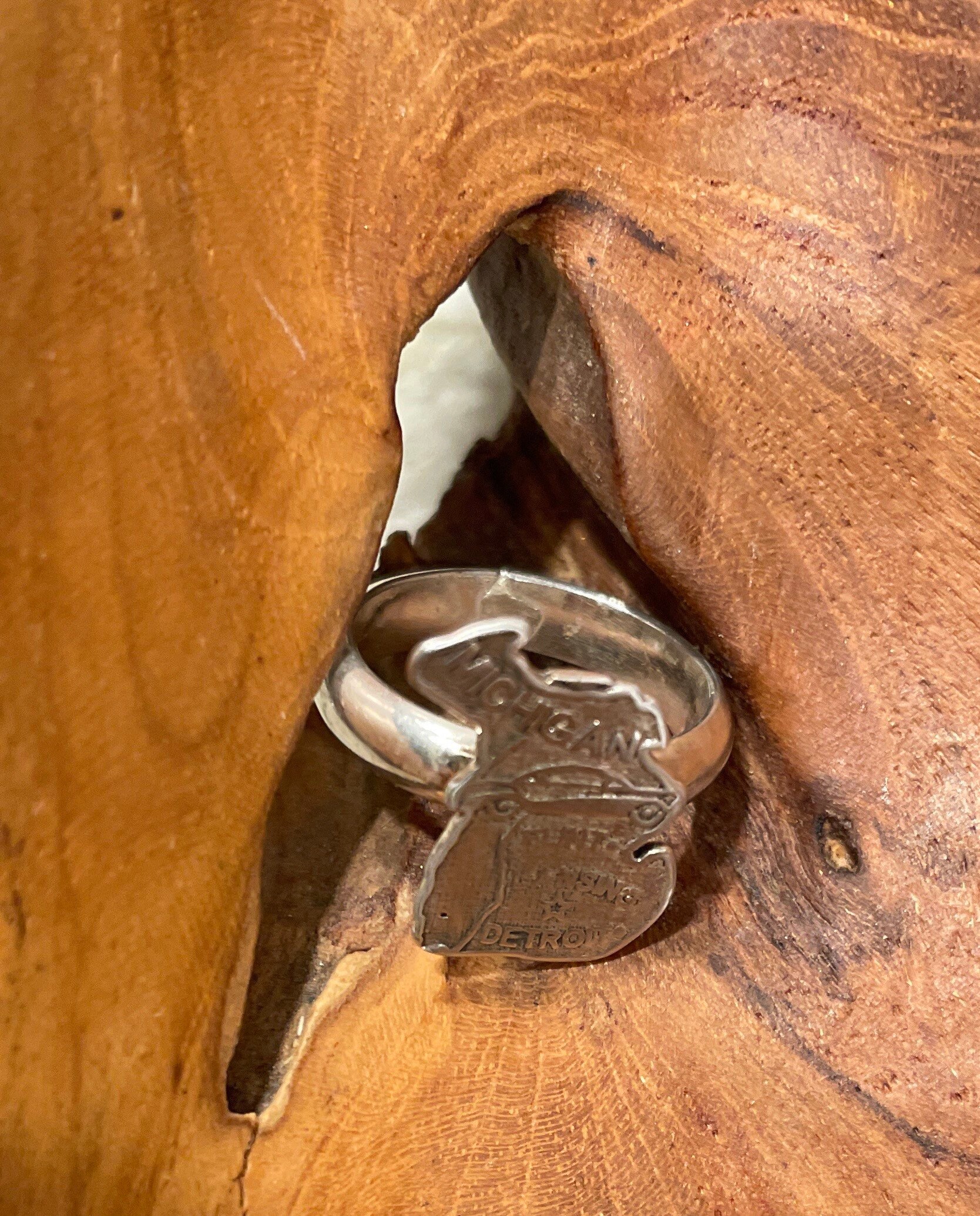 State of Michigan Ring - Etsy