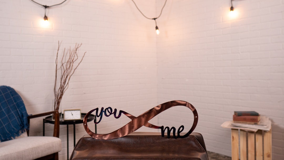 You and Me Infinity Sign, Wedding, Anniversary & Valentine's Day Gift ...