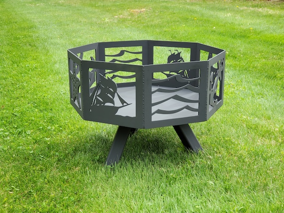 Fire Pit Nautical Themed | Etsy