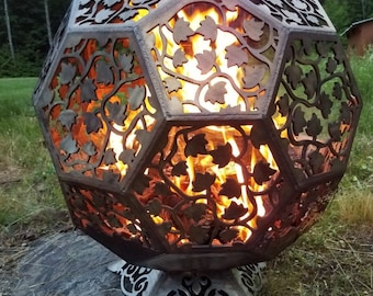 Cnc Fire Pit Design - Etsy