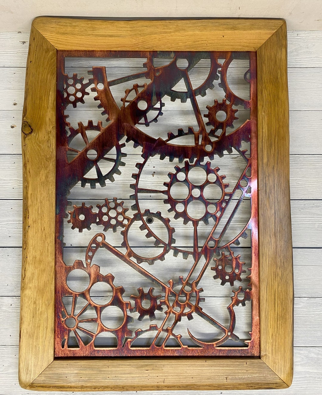 Engine Room Gears Panel - Metal Wall Art - Etsy