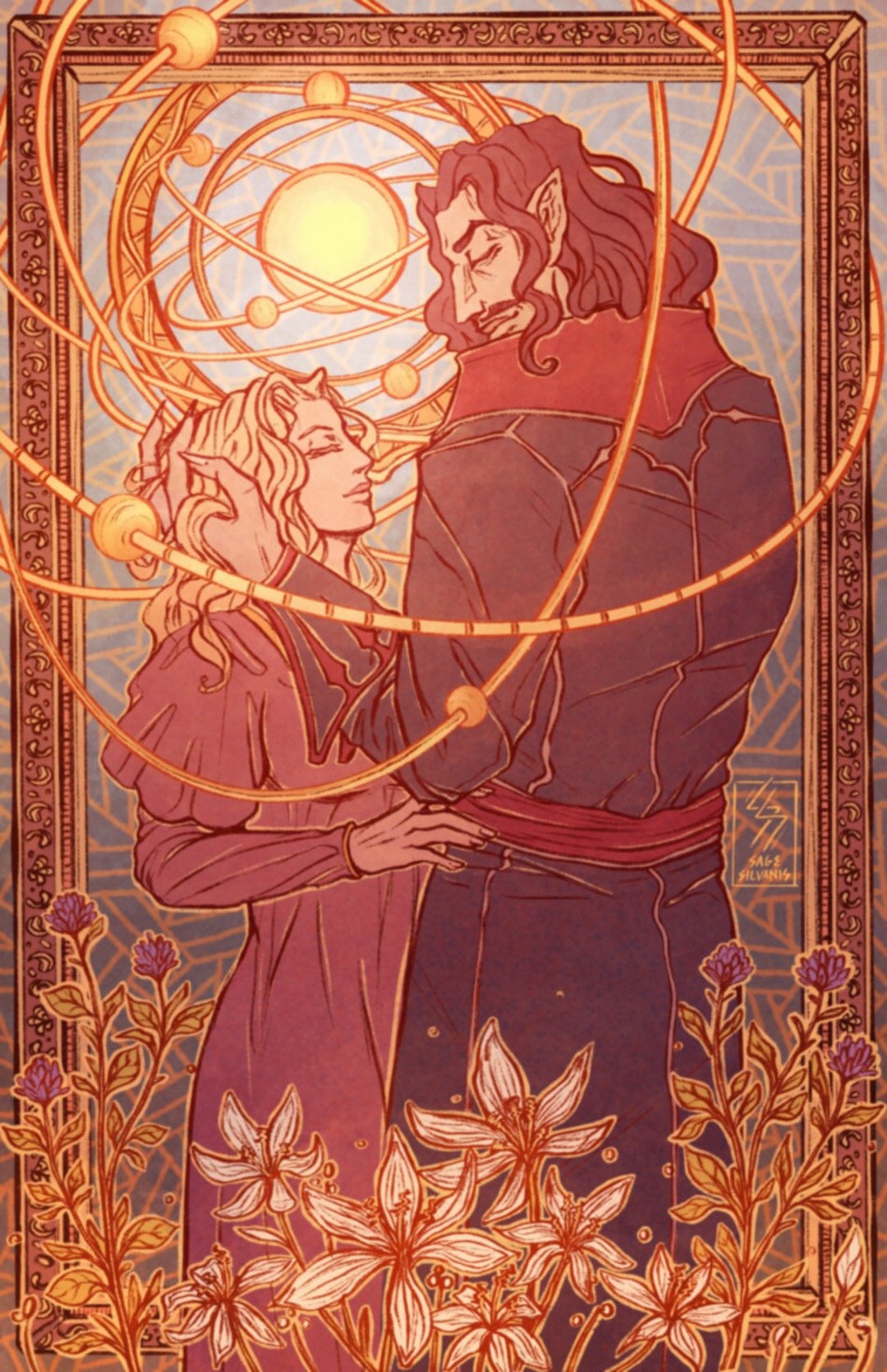 Dance of Pales - CV Dracula + Lisa - Etsy