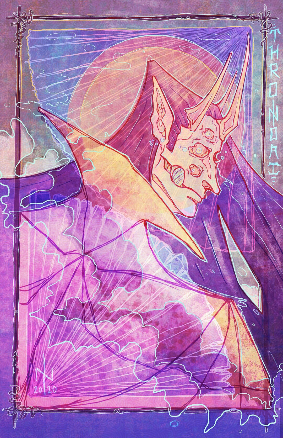 BLACK WILLOW INNA 11x17 - Etsy