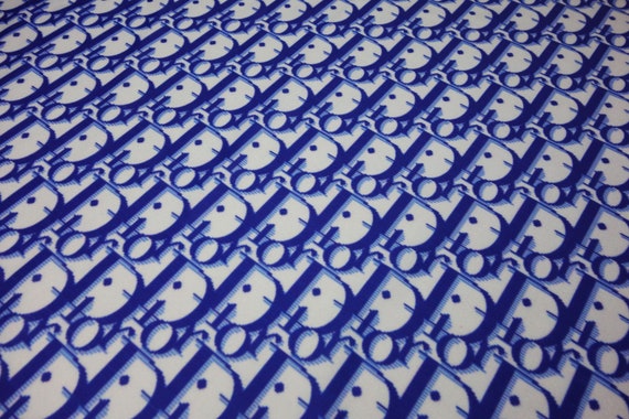 Designer Inspired Christian Dior Monogram Fabric print on | Etsy