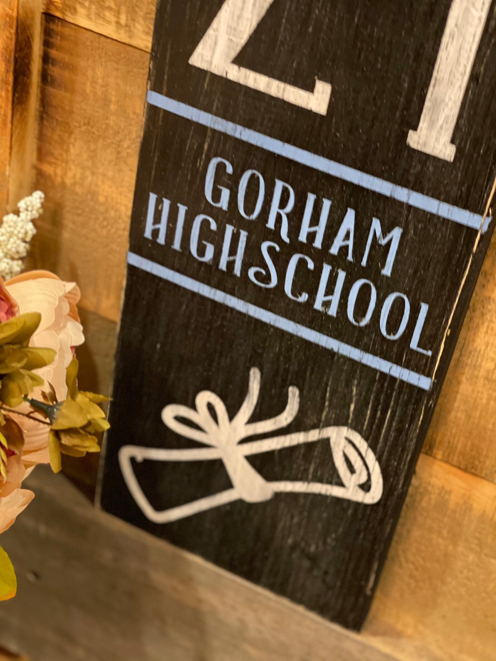 Custom Graduation Sign Senior Photo Board Graduation Yard | Etsy