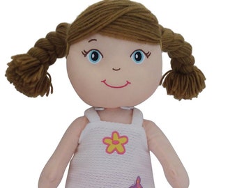 Brown Hair Doll | Etsy