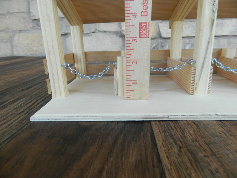 Handmade Toy Horse Stable With Folding Fence for Safari Ltd | Etsy