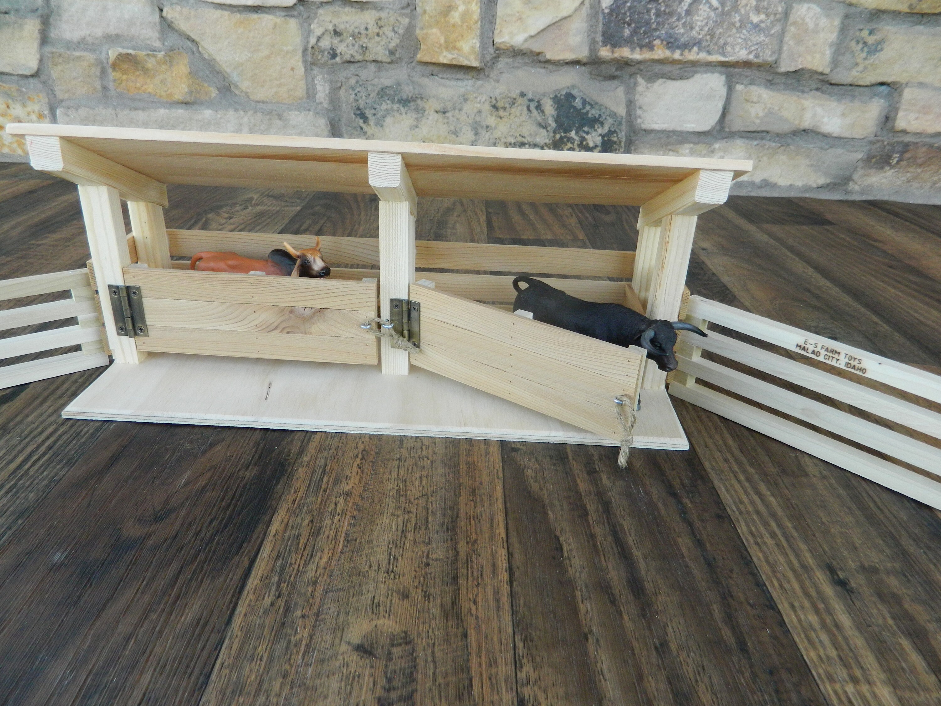 Toy Rodeo Chutes With Foldup Fence Arena - Etsy