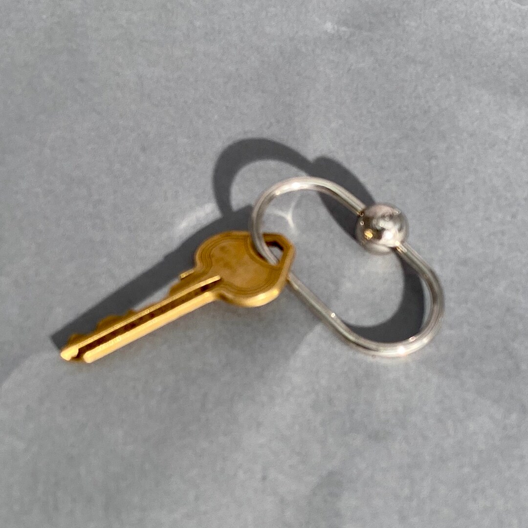 Sale! Bulgari/bvlgari Loop Keychain With Ball - Etsy