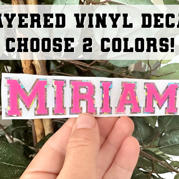 Preppy Car Decal - Etsy