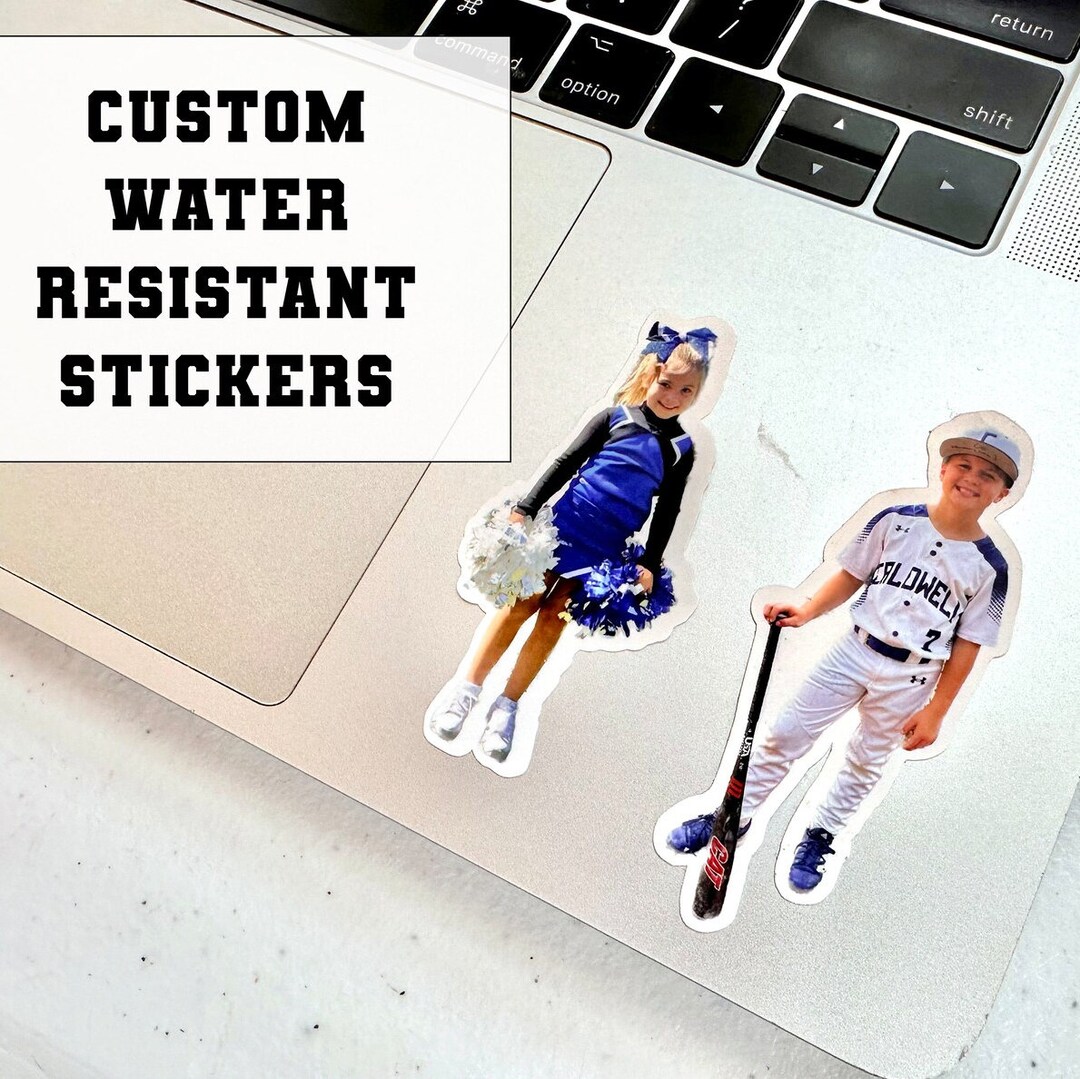 Custom Sports Sticker, Custom Photo Stickers, Personalized Sticker ...