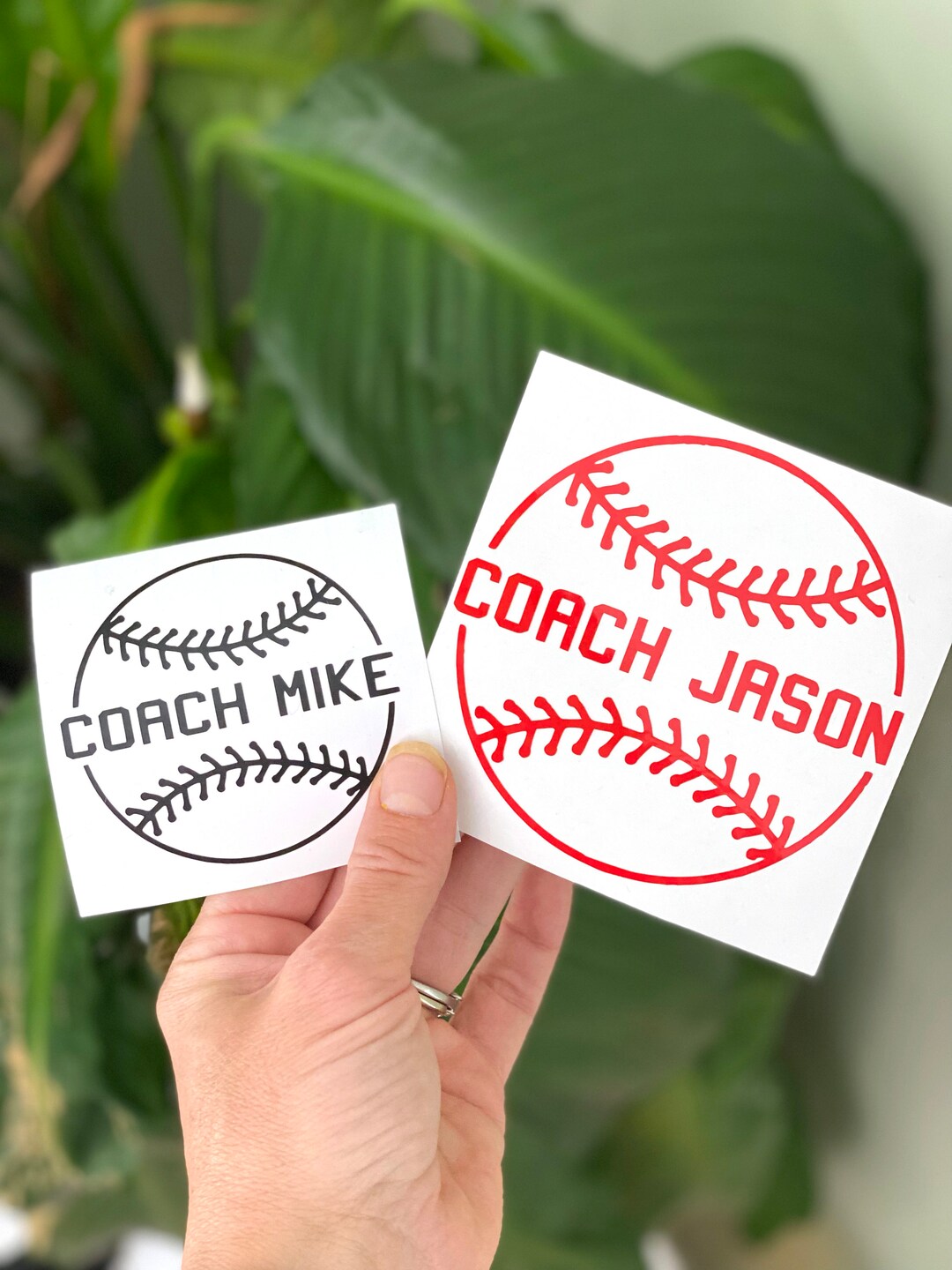 Baseball Decal, Baseball Coach Gift, Baseball Sticker, Water Bottle ...