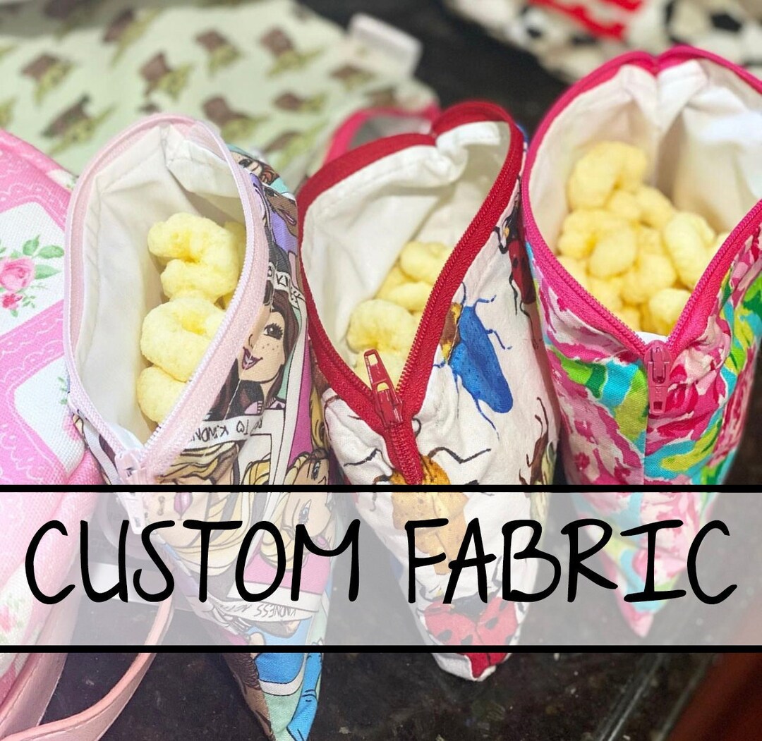 Reusable Snack Bags, Reusable Sandwich Bags, Reusable Ziplock, Zipper ...