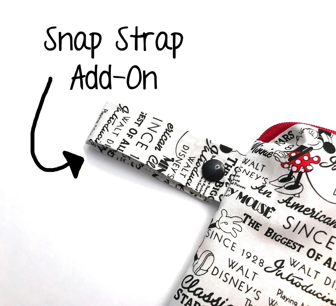 Snap Strap Add-on - Reusable Snack Bags,reusable Sandwich Bags,zipper ...