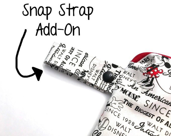 Snap Strap Add-on - Reusable Snack Bags,reusable Sandwich Bags,zipper ...