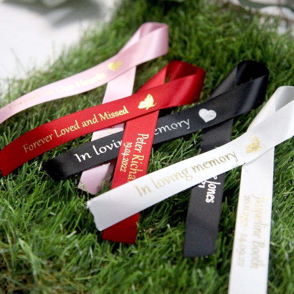 Funeral Ribbons - Etsy