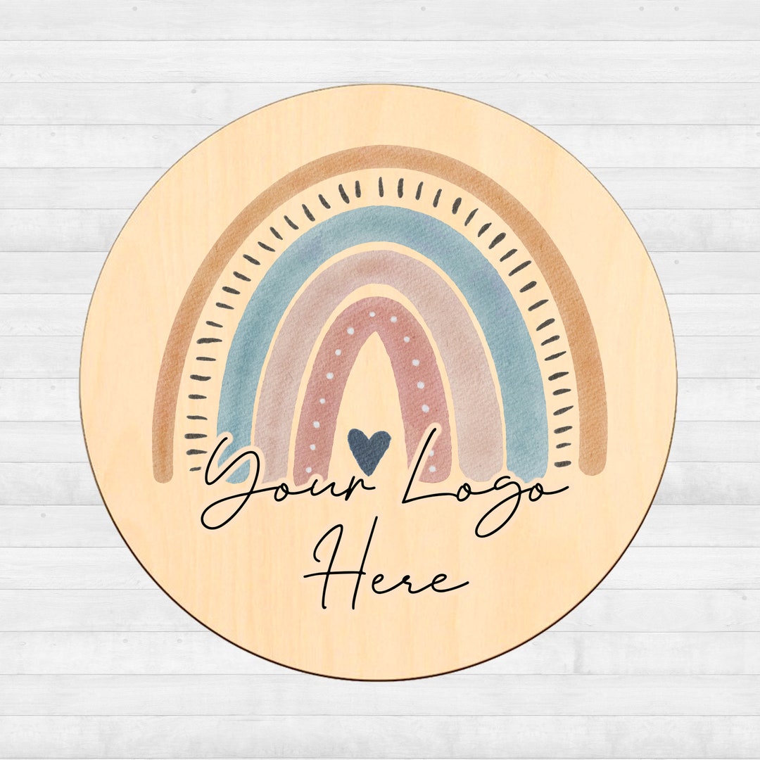 Personalised Custom Logo Sign Plaque, Photo Prop, Flat Lay, Small ...