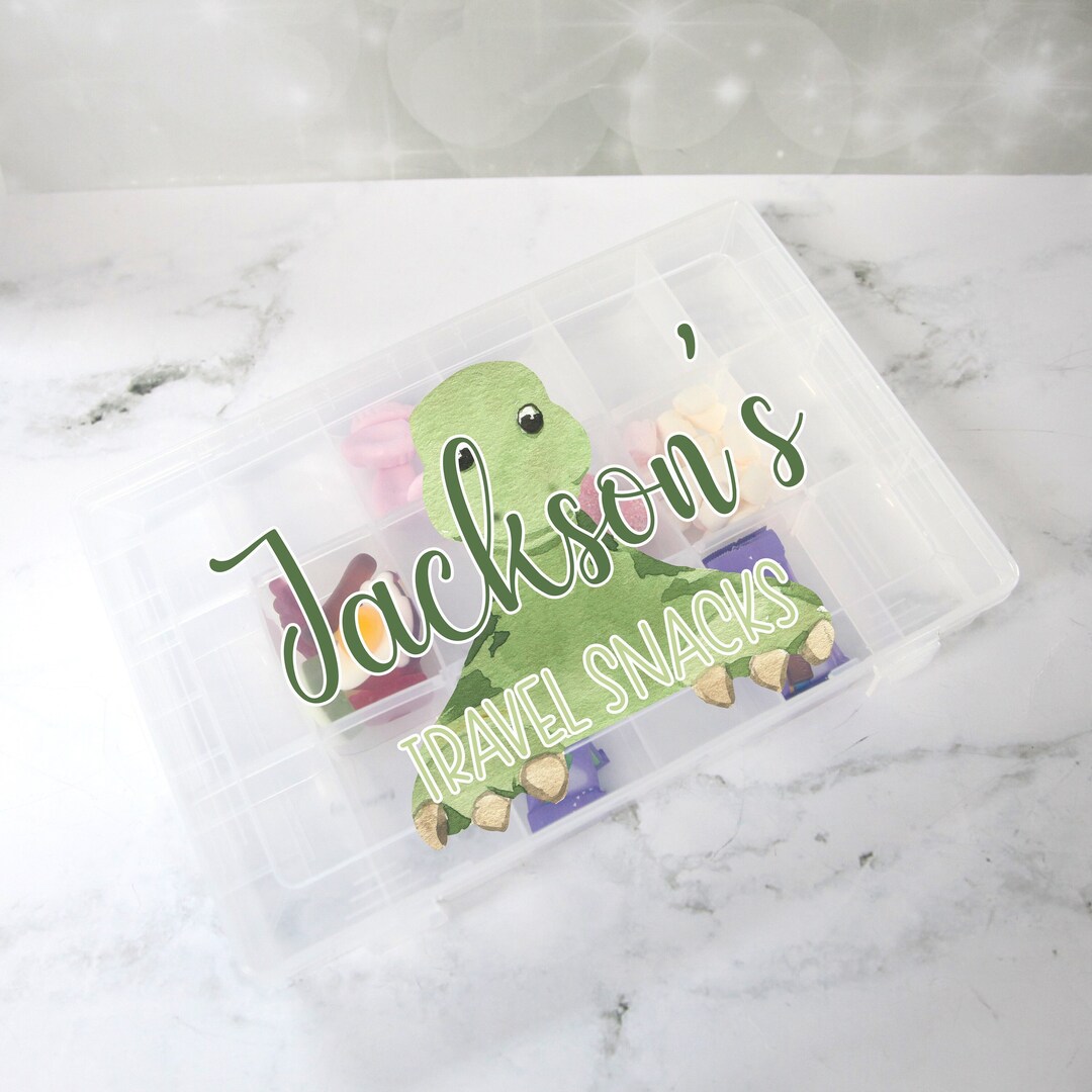 Personalised Travel Snack Box, Treat Box, Lunch, Snackle Box, Holiday ...