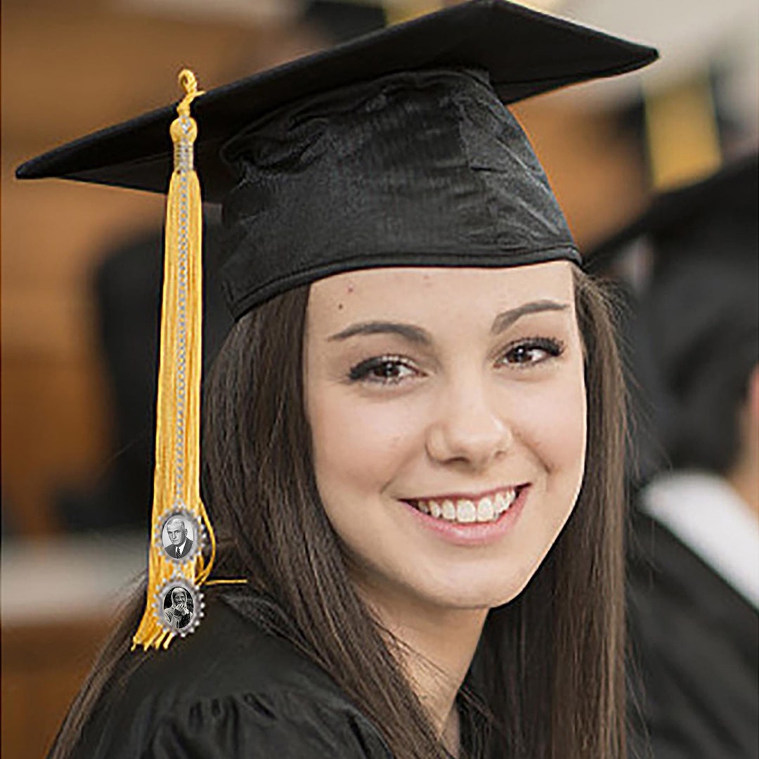 Personalised Graduation Charm, Memorial, Photo, Remembrance, Gift ...