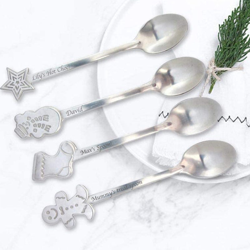 Christmas Spoons - Etsy
