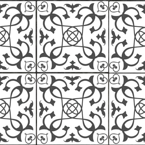 Victorian Vintage Style Tile Stickers Decals Sagres Mosaic - Etsy