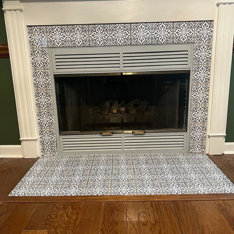 Victorian Vintage Style Tile Stickers Decals, Sagres Mosaic, Kitchen ...