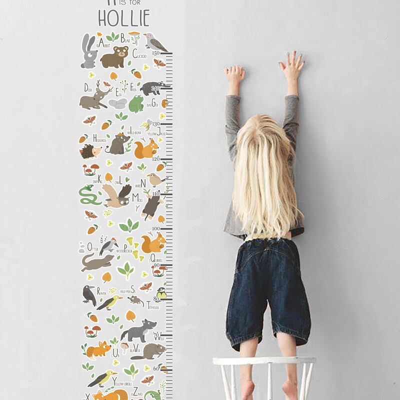 Height Chart Kids Sticker - Etsy