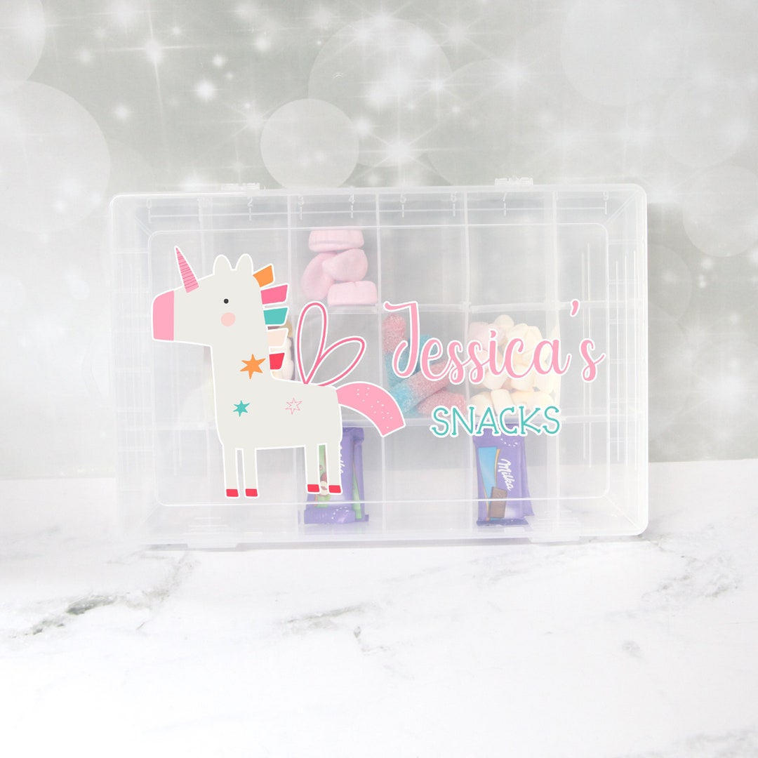 Personalised Travel Snack Box, Treat Box, Lunch, Snackle Box, Holiday ...
