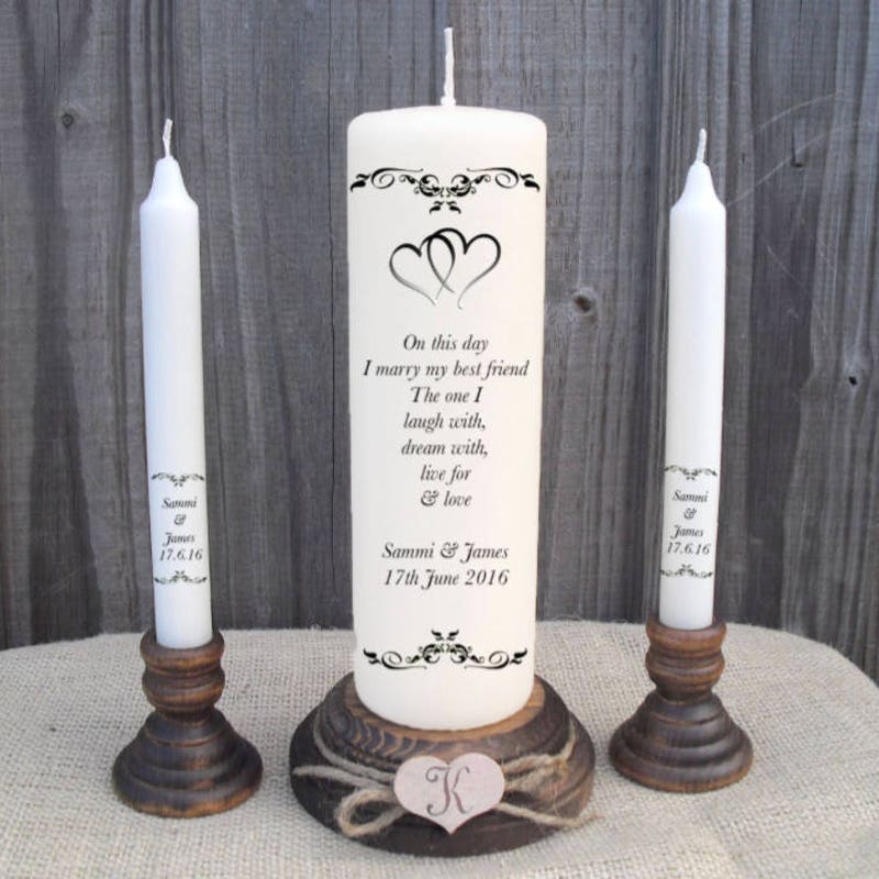 Wedding Unity Candles - Etsy