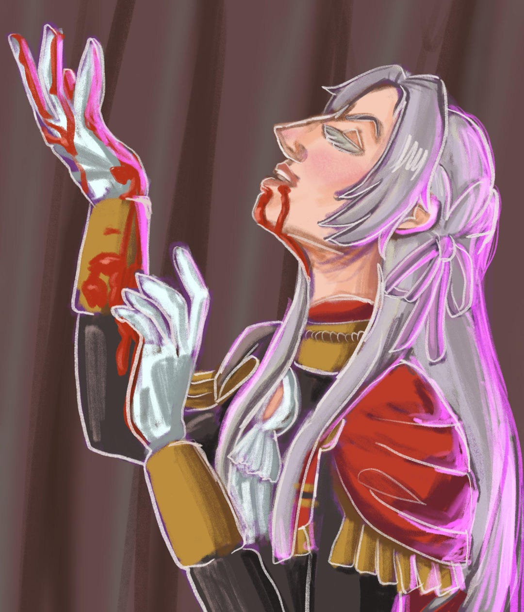 Edelgard Fire Emblem: Three Houses 4.25 X 5.5 Post Card Print - Etsy