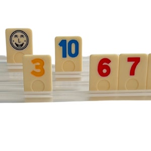 Personalized Acrylic Rummy Set | Modern Lucite Rummikub | Free ...