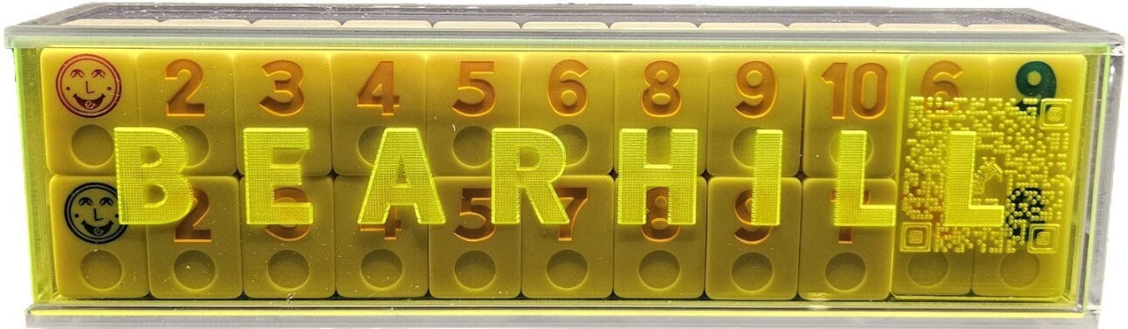 Personalized Acrylic Rummy Set | Modern Lucite Rummikub | Free ...