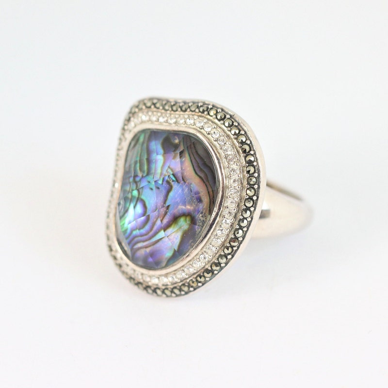 Abalone Ring - Etsy