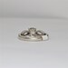 Twisted Solitaire Diamond Engagement Ring- 14k White Gold - Etsy