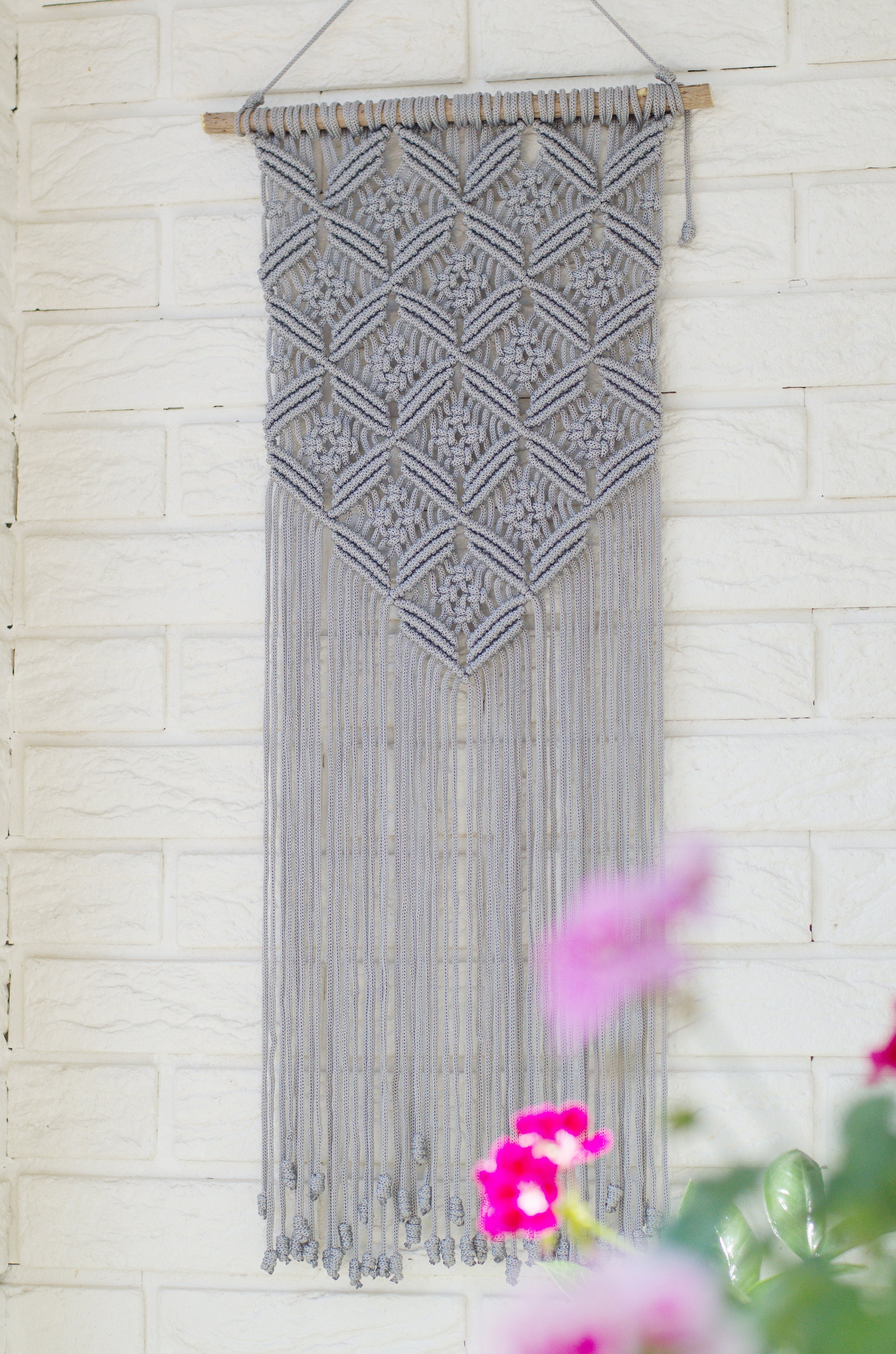 Macrame wall hanging Macrame tapestry Small macrame Wall | Etsy