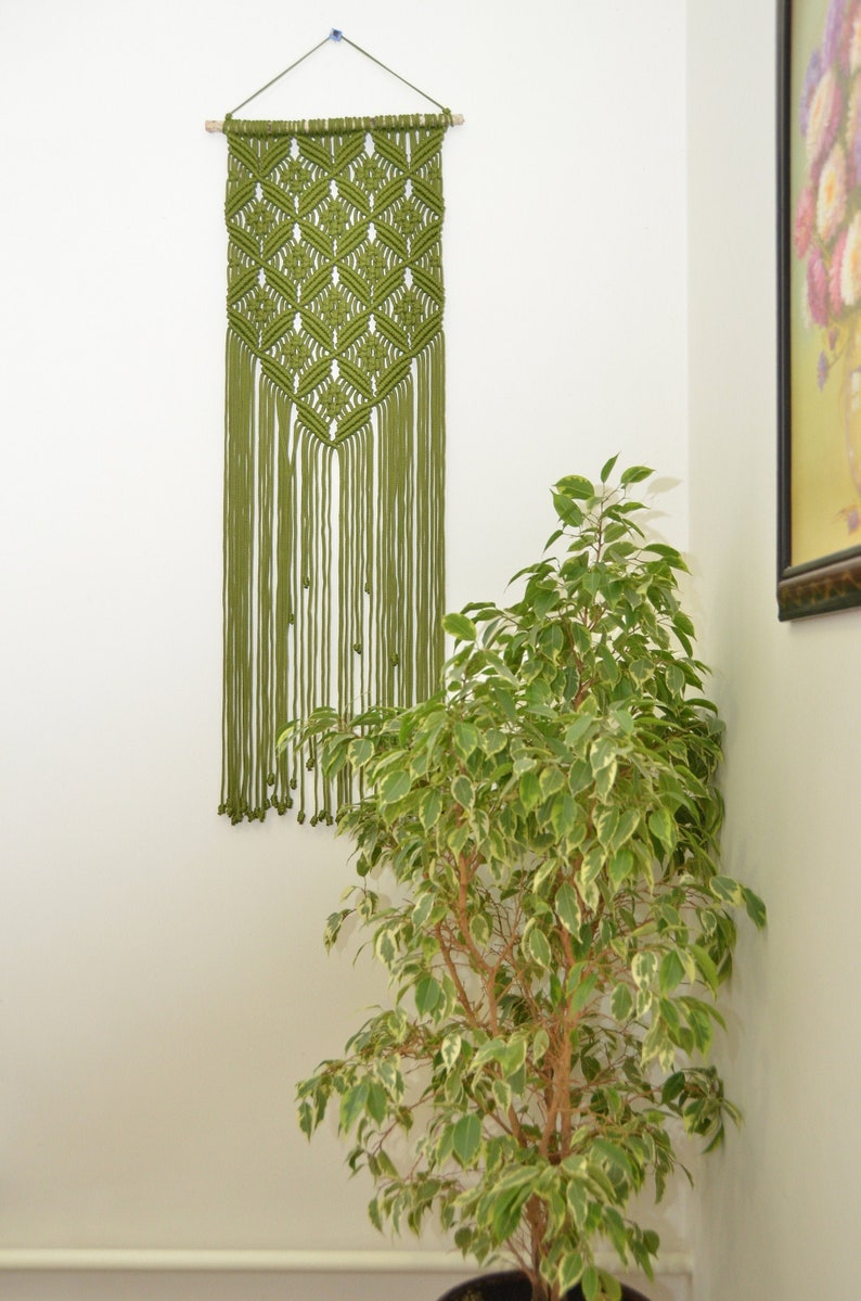 Macrame Wall Hanging Macrame Tapestry Small Macrame Wall - Etsy