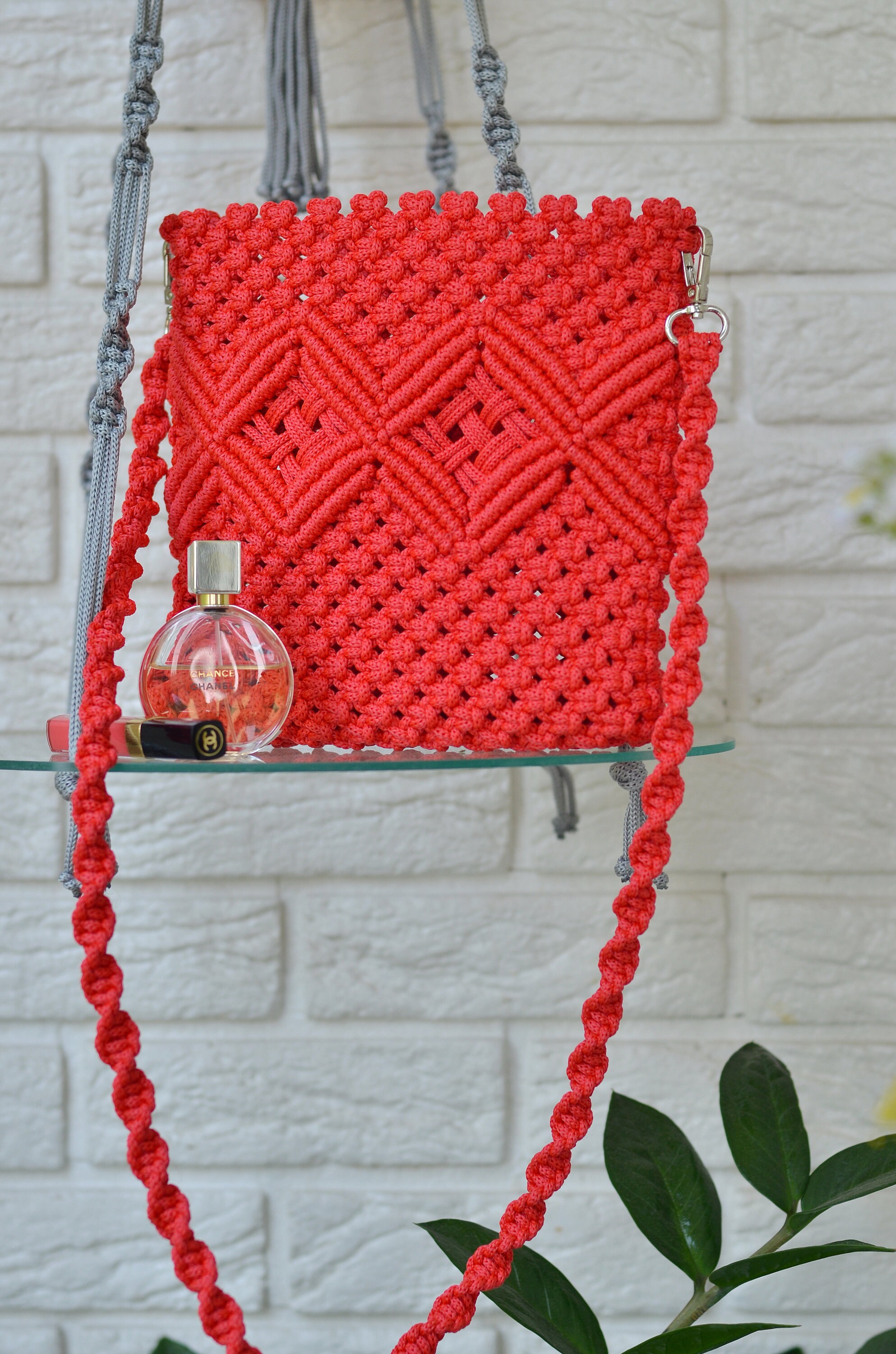 Macrame Bag Handmade Bag Gift for Her Macrame Shoulder Bag - Etsy