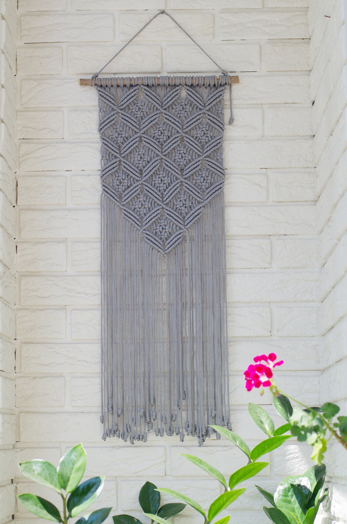 Macrame wall hanging Macrame tapestry Small macrame Wall | Etsy