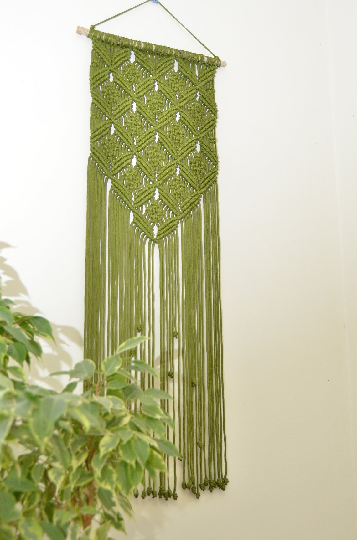 Macrame wall hanging Macrame tapestry Small macrame Wall | Etsy