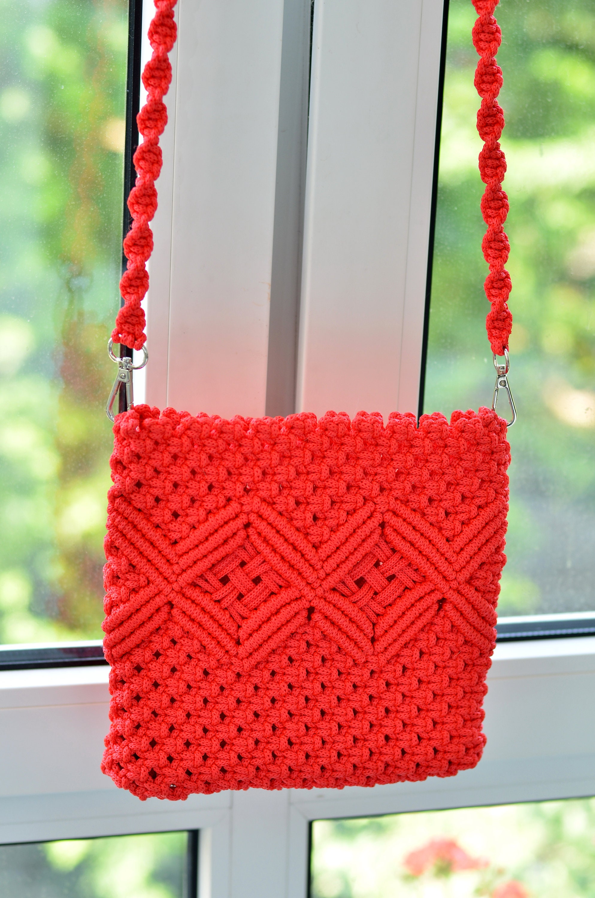 Macrame Bag Handmade Bag Gift for Her Macrame Shoulder Bag - Etsy