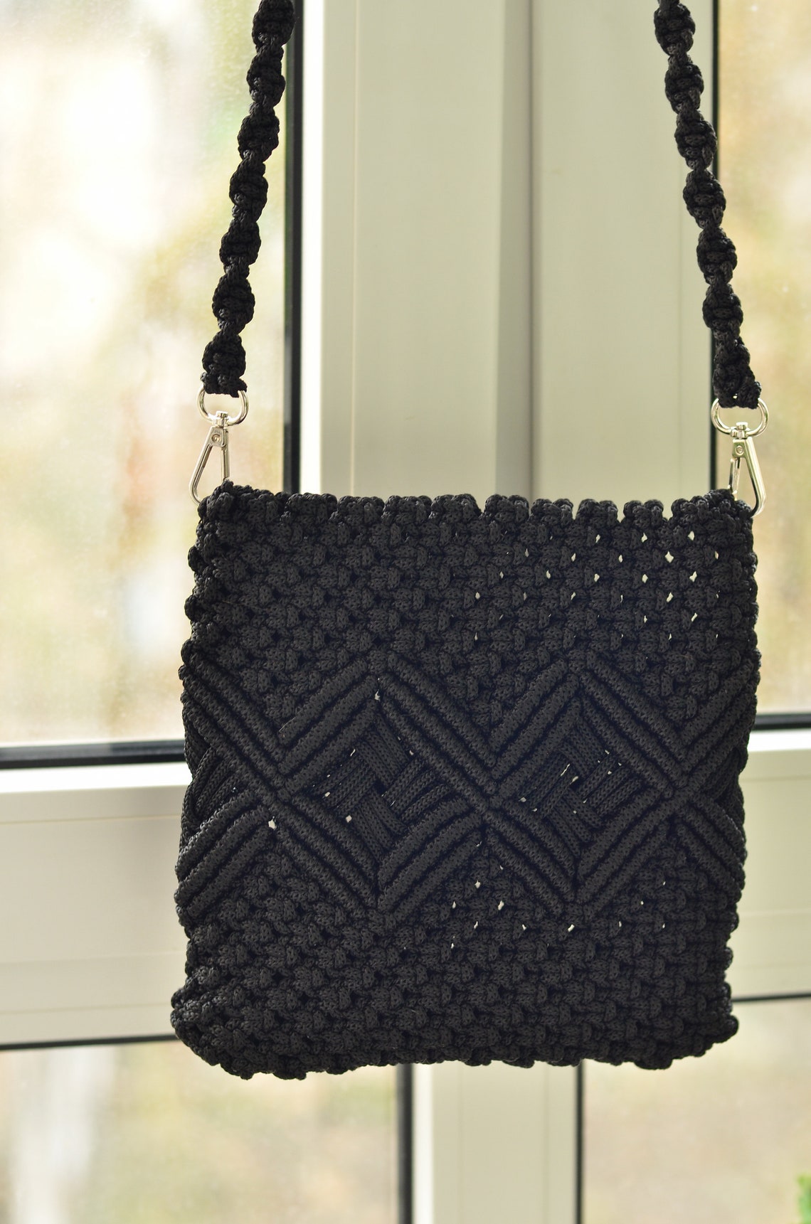 Macrame Bag Handmade Bag Gift for Her Macrame Shoulder Bag - Etsy