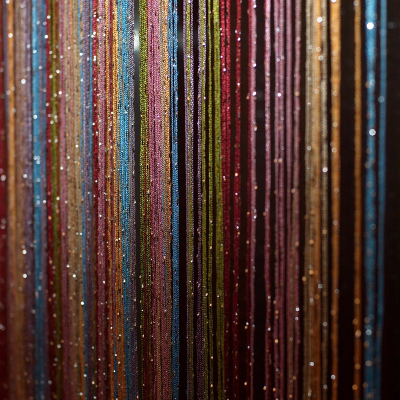 Silver Curtain Ribbon - Etsy UK