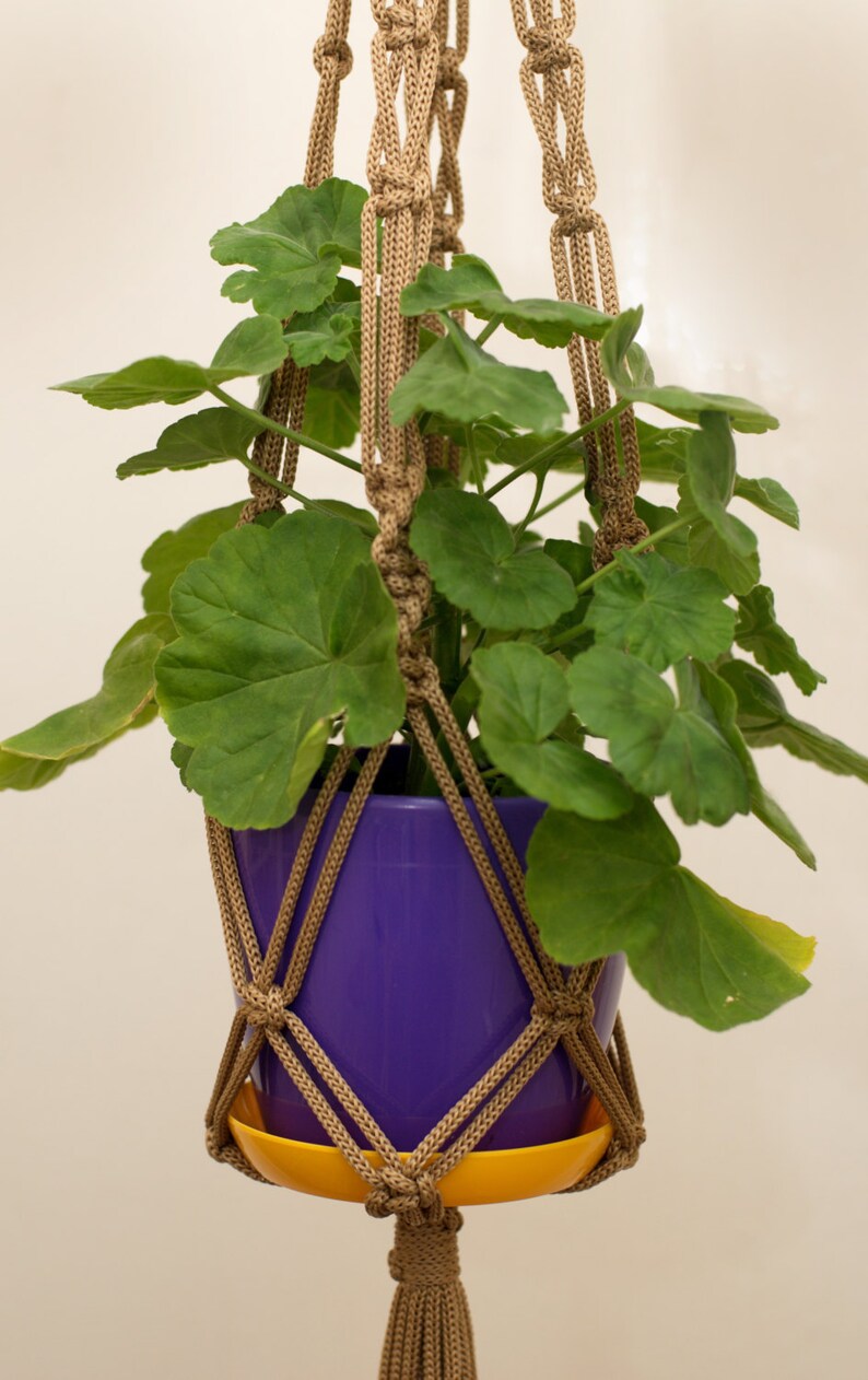 Planters Macrame Plant Holder 25 Inches 4 Mm Cord Home Decor - Etsy