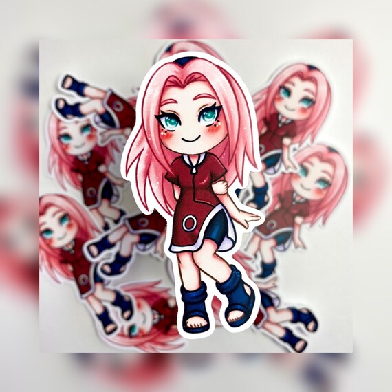 Pink Ninja Sticker - Etsy